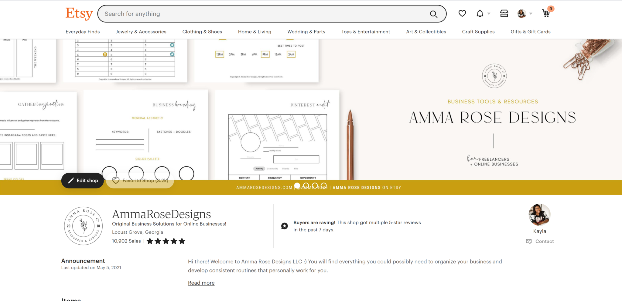 The Ultimate Guide to Starting a Successful Printable Etsy Shop | Amma ...