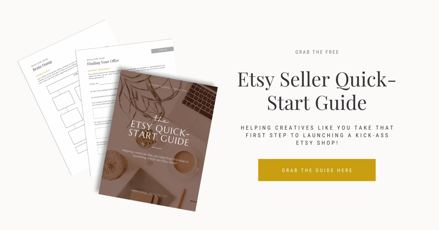 The Ultimate Guide to Starting a Successful Printable Etsy Shop | Amma ...