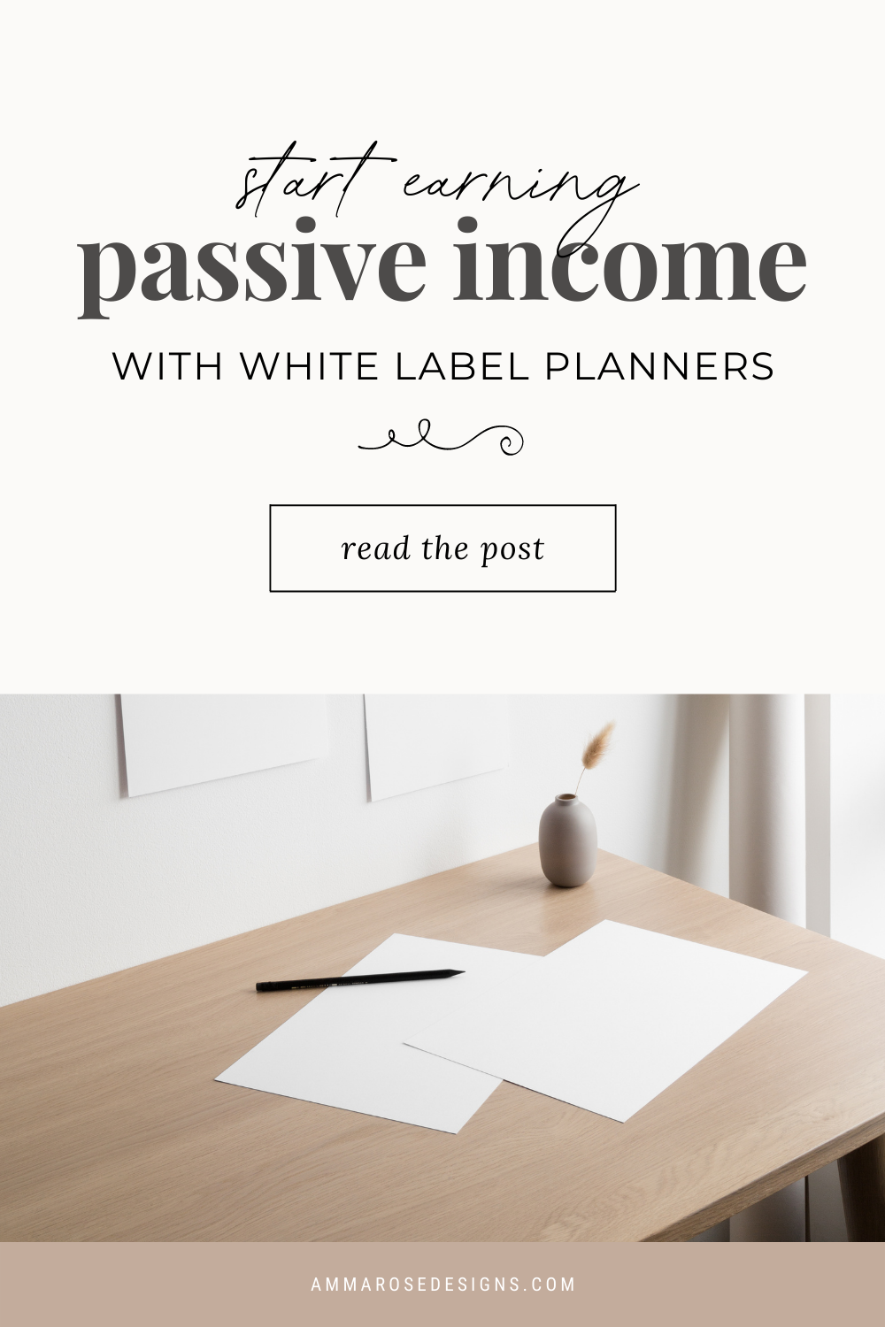 How to Utilize White Label Planners to Create Passive Income | Amma ...