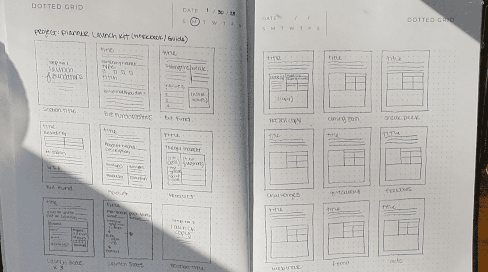 Outlining Your Planner Design: How to Create a Printable Planner ...