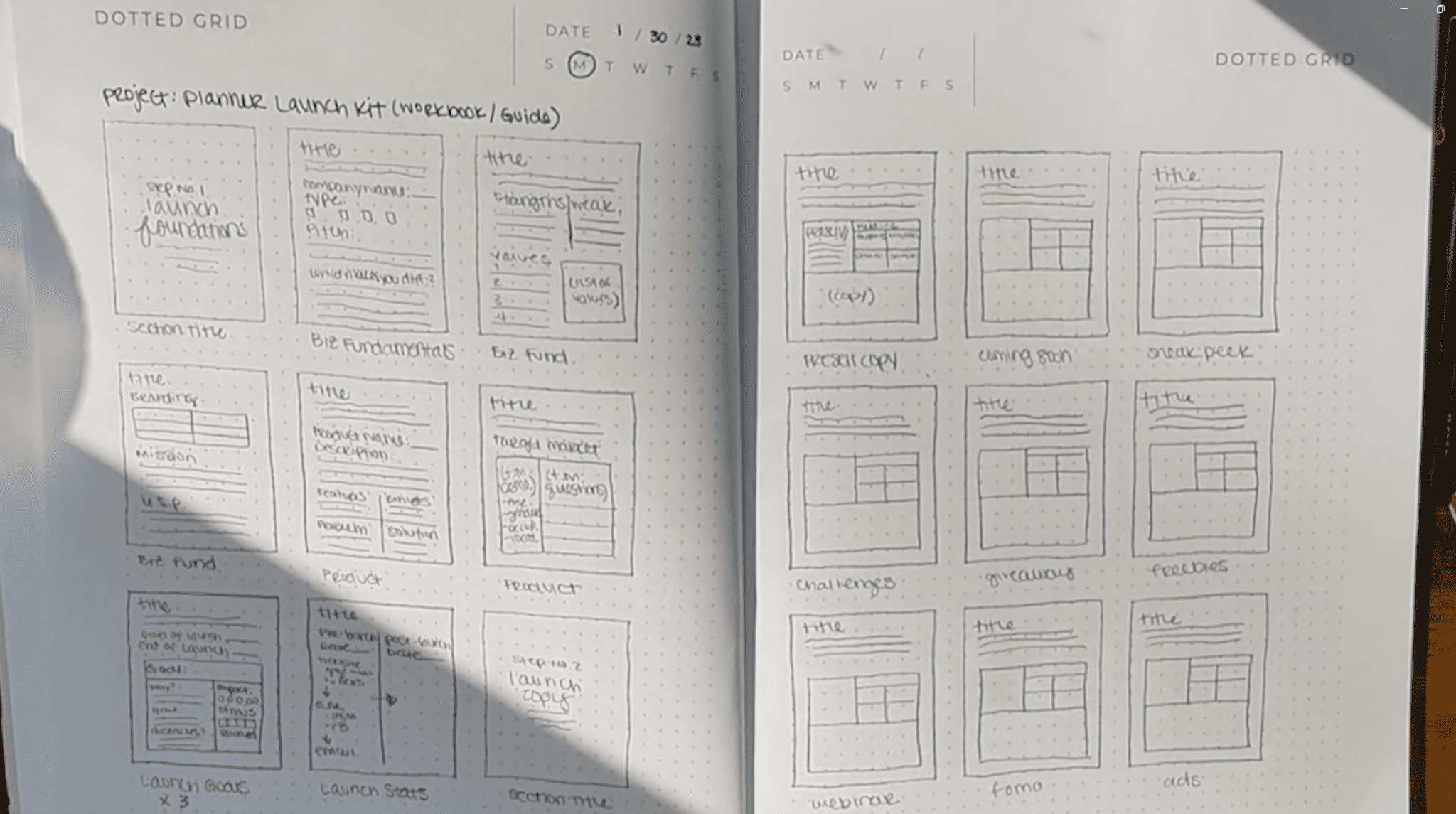 Outlining Your Planner Design: How to Create a Printable Planner ...