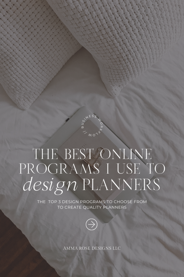 3 Best Design Programs to Use for Creating Printable Planners | Amma ...