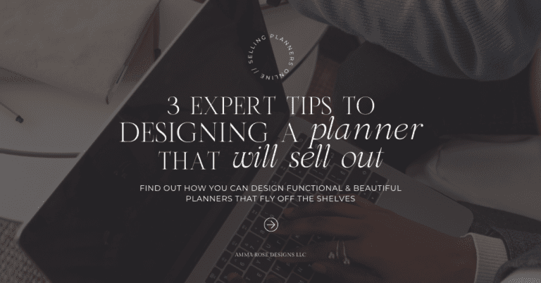 How to Design a Planner: 3 Expert Tips to Designing a Planner That ...