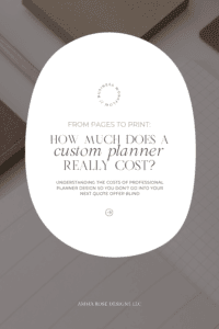 How Much Does a Custom Planner Design Really Cost? | Amma Rose Designs Blog