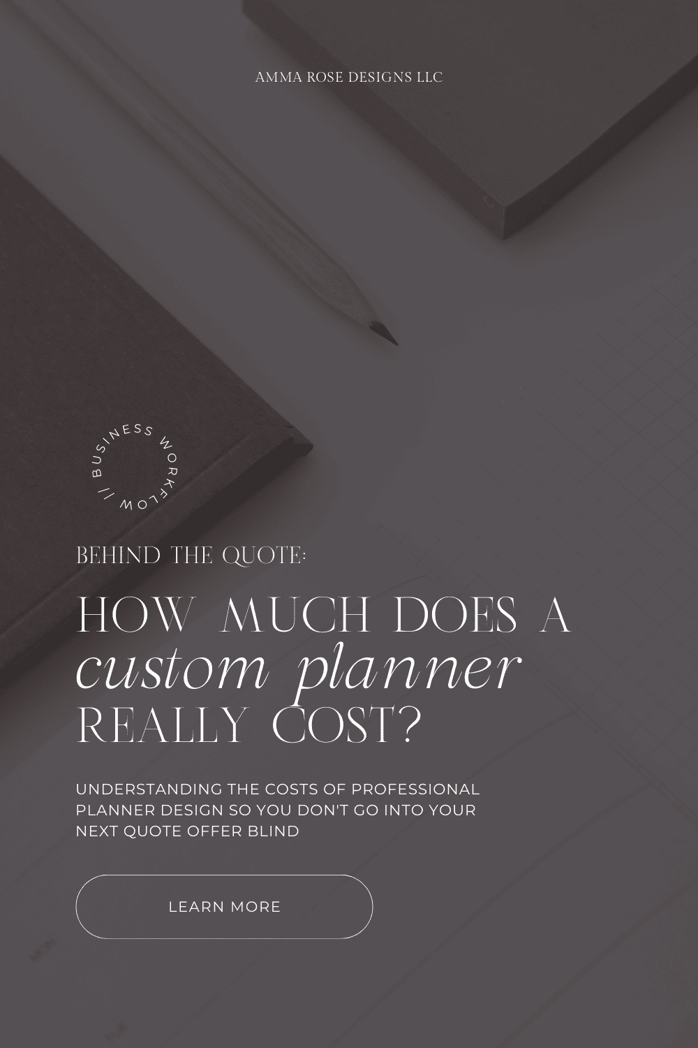 How Much Does a Custom Planner Design Really Cost? | Amma Rose Designs Blog